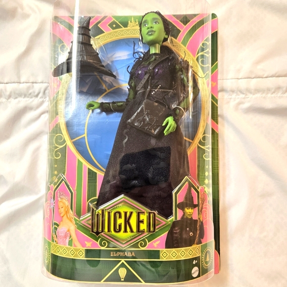 Mattel | Toys | Mattel Wicked Elphaba Misprint Url Nwt Never Opened ...